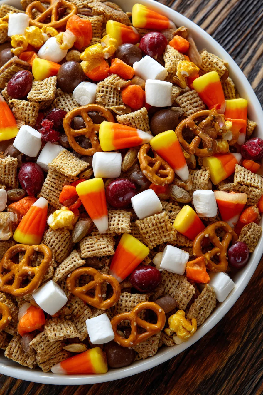 Scarecrow Crunch Snack Mix – My Food Plans
