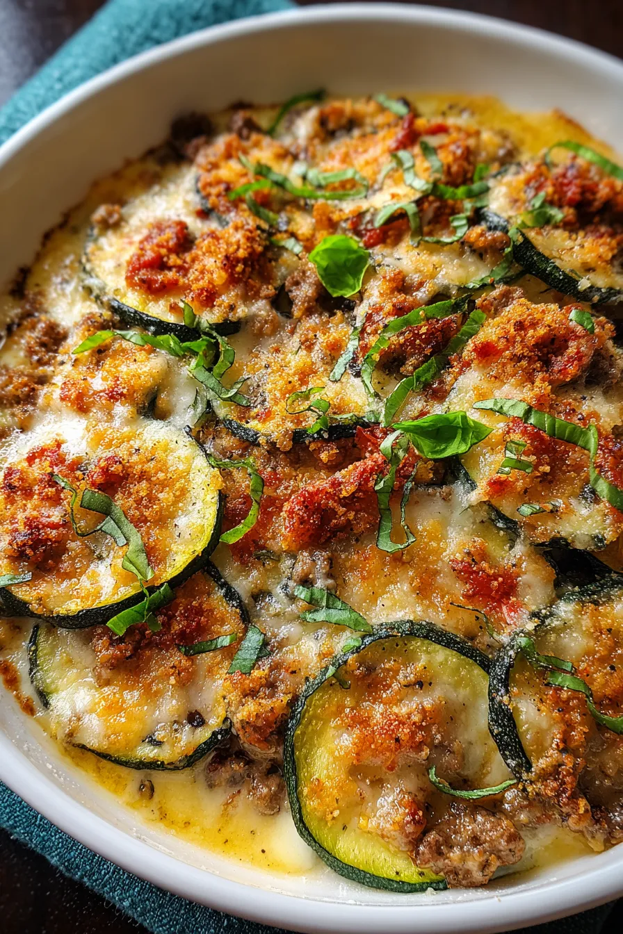 Loaded Zucchini Casserole – My Food Plans