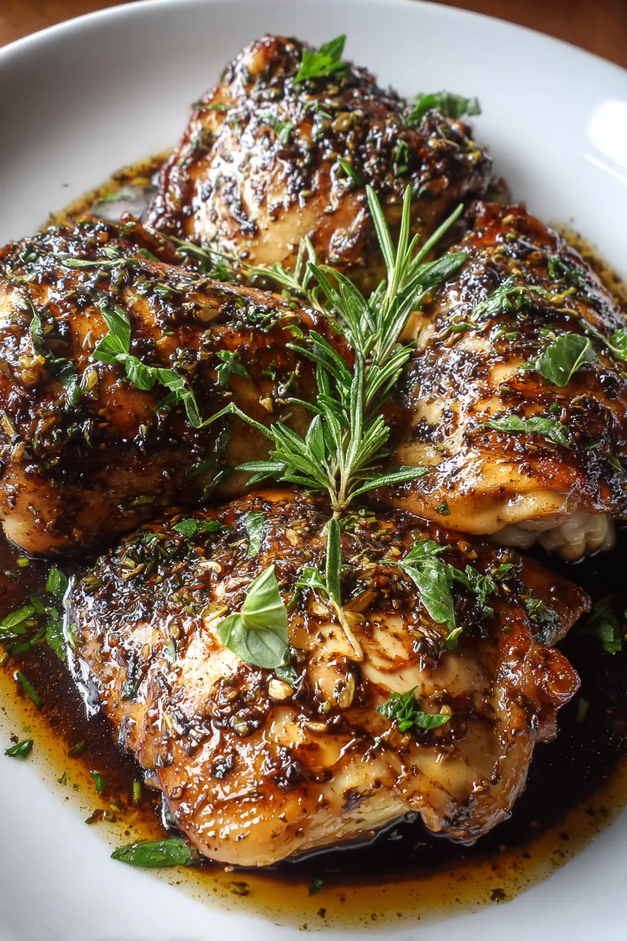 Balsamic Baked Chicken Breast – My Food Plans
