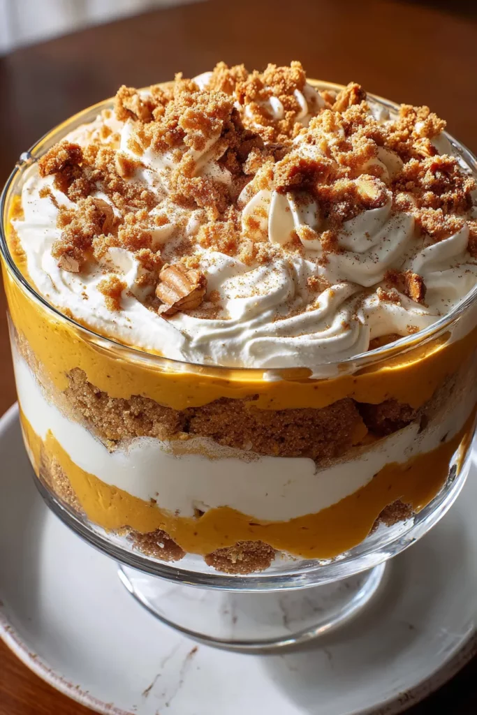 Pumpkin Cheesecake Trifle – My Food Plans