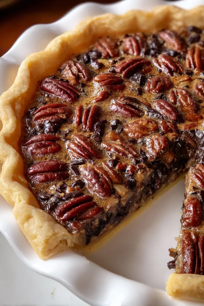 Texas Chocolate Pecan Pie – My Food Plans