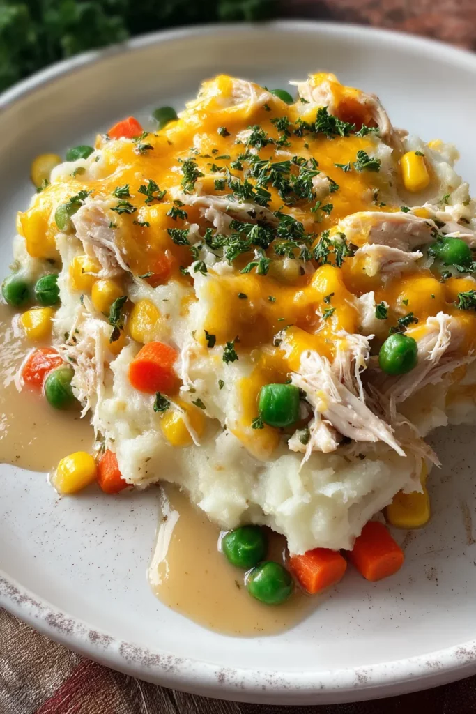 Turkey and Mashed Potatoes Casserole – My Food Plans
