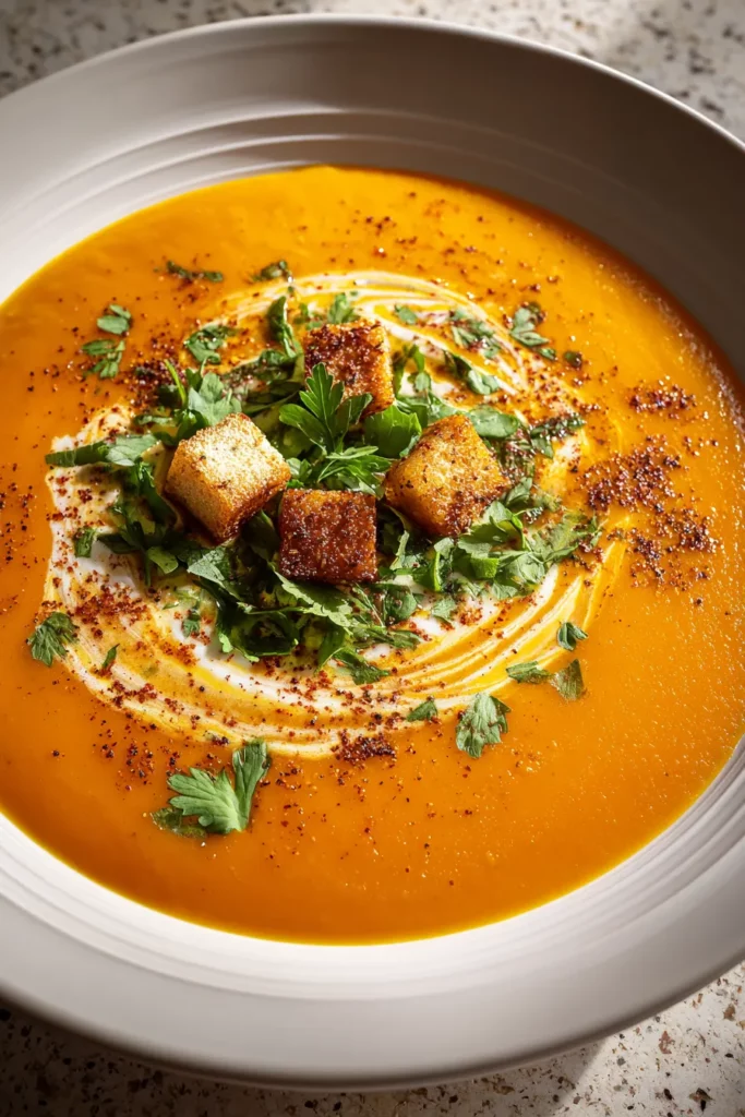 Healthy Roasted Carrot Soup – My Food Plans