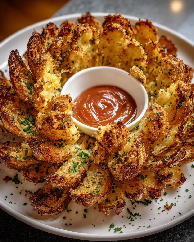Oven-Baked Blooming Onion – My Food Plans
