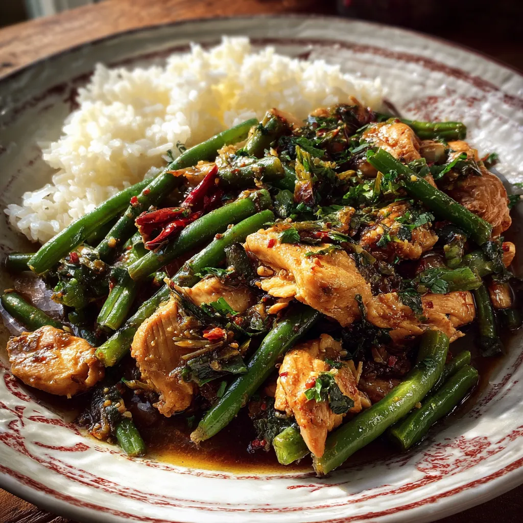 Chicken and Green Bean Stir-Fry – My Food Plans